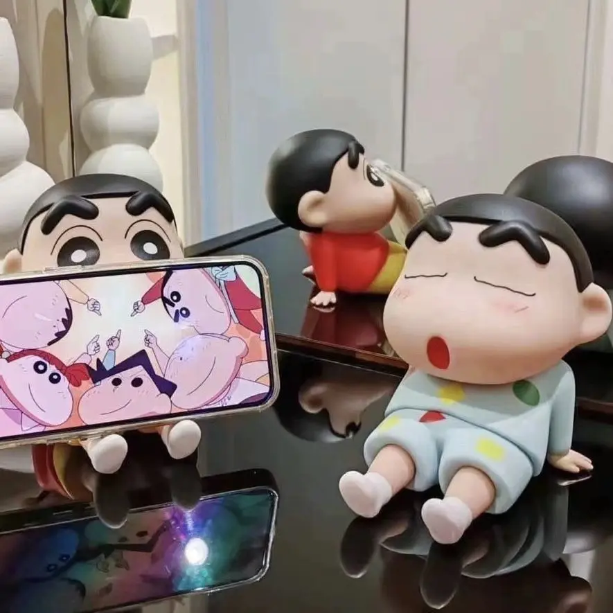 Myroots 3D Holder Phone Crayon Sinchan Cartoon Support Cell Phone Stand ...
