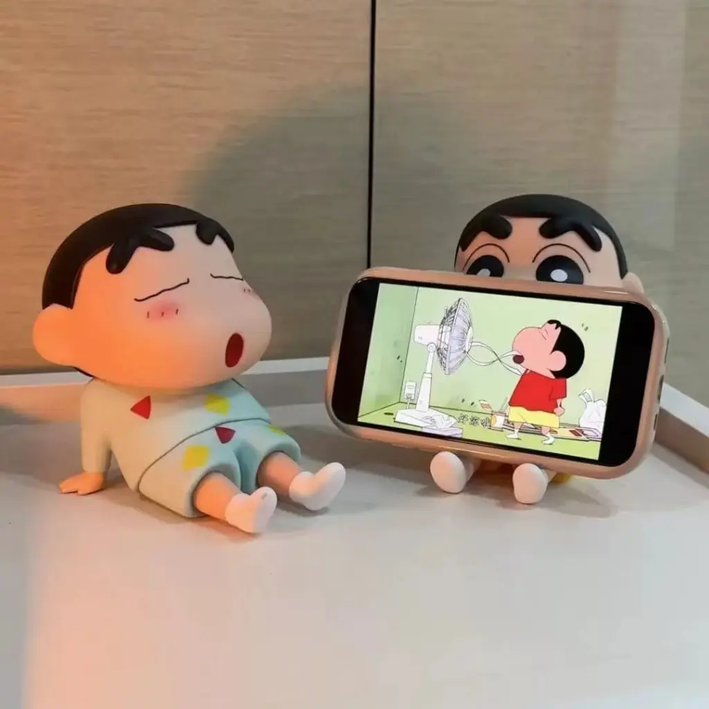 Myroots 3D Holder Phone Crayon Sinchan Cartoon Support Cell Phone Stand ...
